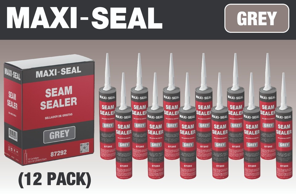 Maxi-Seal Polyurethane Seam Sealer Automotive - Grey, 10.5oz Tube | eBay