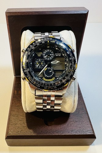 CITIZEN Blue Angels C300-Q00842 Promaster Navihawk Chronograph "FULLY ...