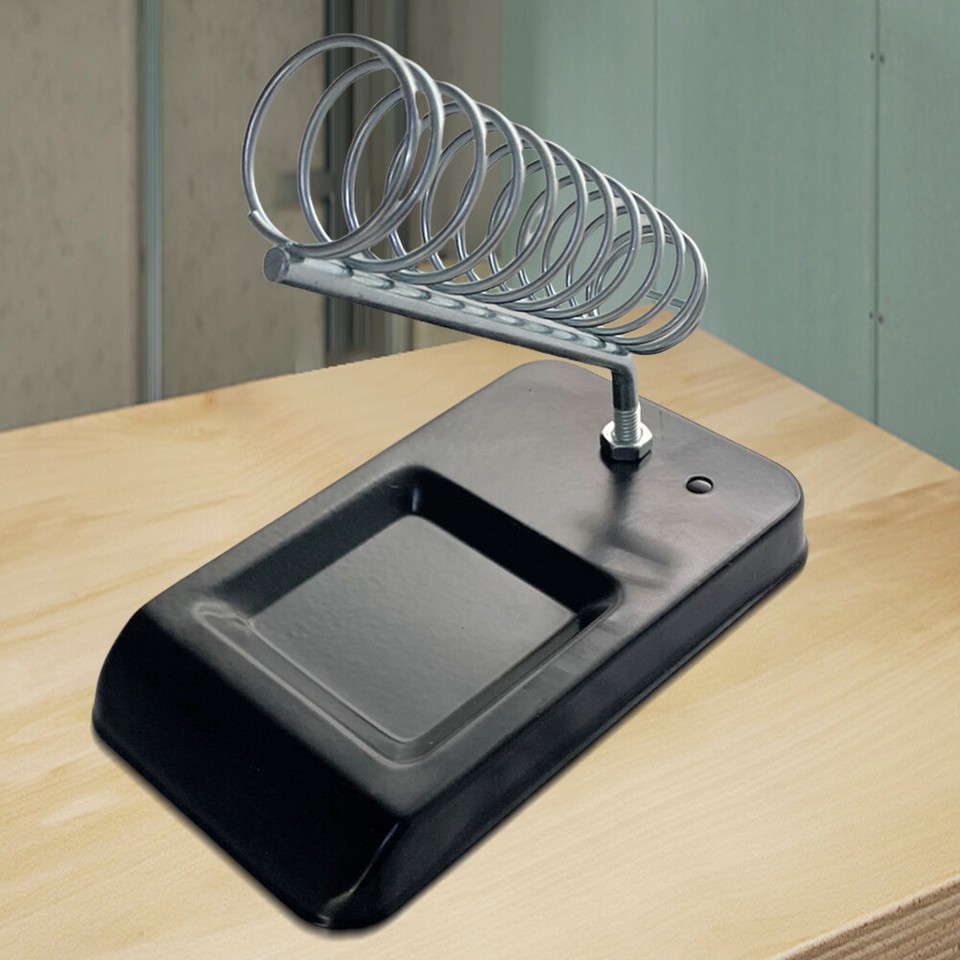 Soldering Iron Stand with Welding Cleaning Sponge Soldering Iron Holder ...