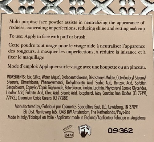 New in box, YBF Your Best Friend ~ yellow neutralizing pressed powder ...