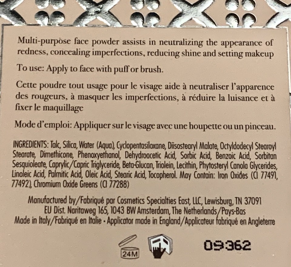 New in box, YBF Your Best Friend ~ yellow neutralizing pressed powder ...