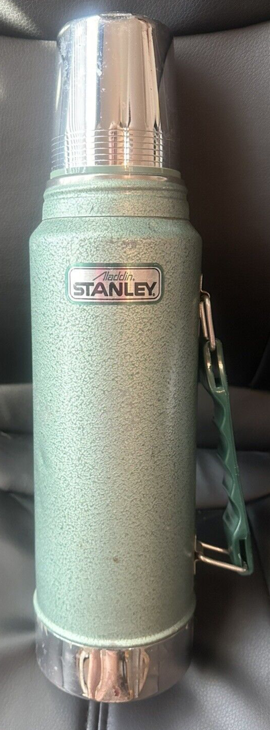 Stanley Aladdin Thermos Vintage A-944DH Made in USA 1 Quart w Handle | eBay