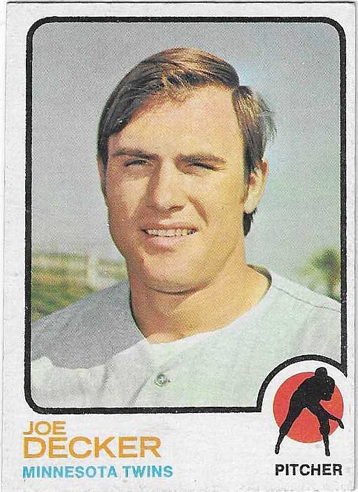 Joe Decker Set Break Topps 1973 (5827) | eBay