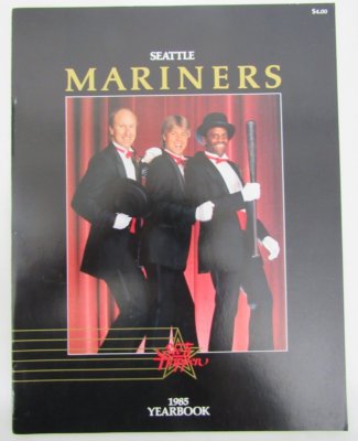 1985 Official Seattle Mariners Team Yearbook 135146 | eBay