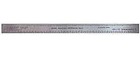 Excel Aluminum 12'' Deluxe Conversion Ruler - Hobby and Model Measuring ...