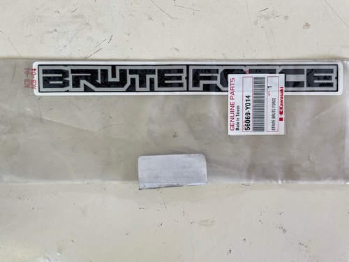 Kawasaki BRUTE FORCE KVF300 2012 PATTERN,BRUTE FORCE 56069-Y014 DECAL N ...