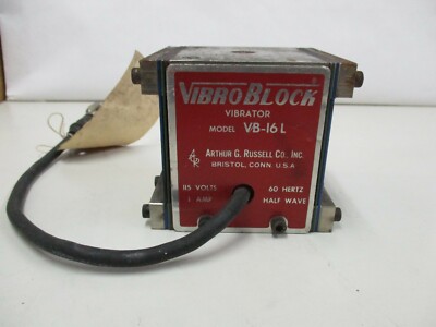 Vibro Block Vibrator Model # VB-16L | eBay