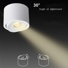 Led Spotlight Dimmable Ultra-thin Small Beam Angle Spotlights 3°8°15°24 ...