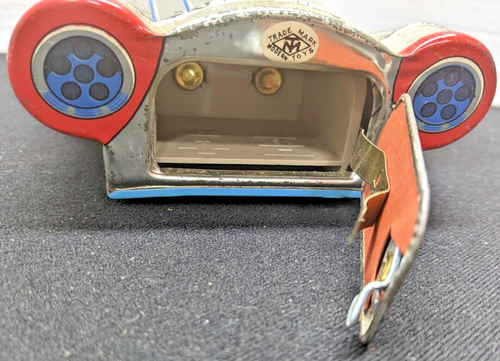 SPACE SHIP 1960s USA NASA Apollo Modern Toys Tin Toy Battery 60s IOB ...