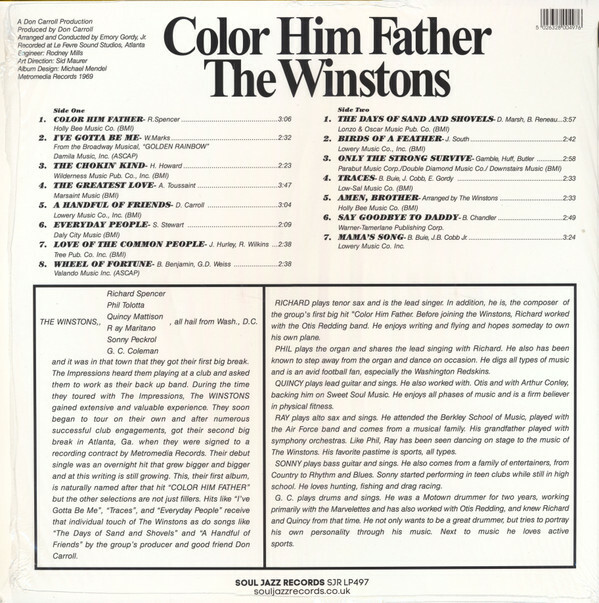Color Him Father by The Winstons (Record, 2022) for sale online | eBay