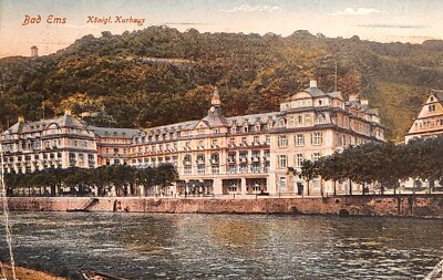 1916 German Picture Postcard " Bad Ems" In Kurhaus, Germany. #-2769 | eBay