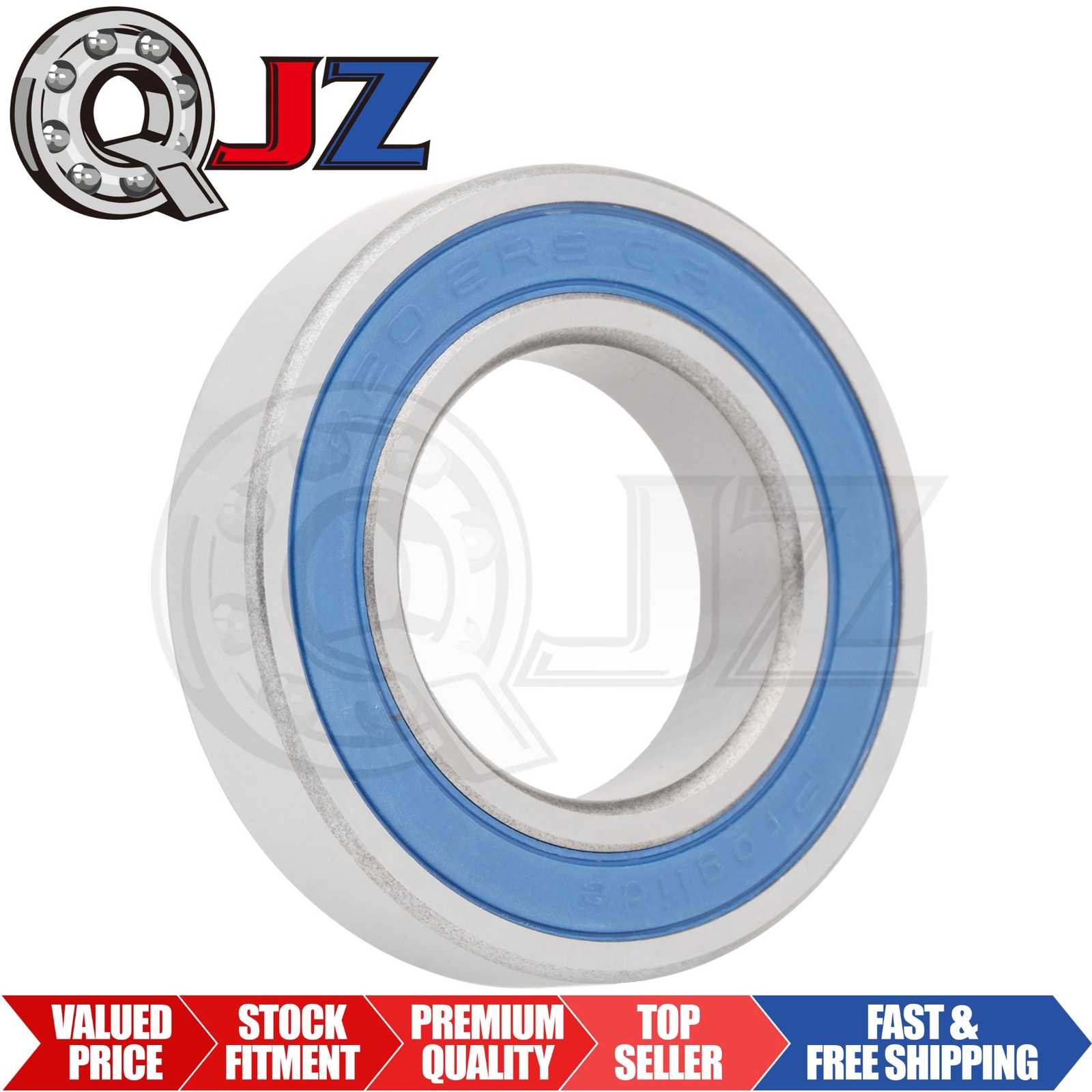 [Qty.1] New R20-2RS-PG Deep Groove Ball Bearing [1.25" Bore x 2.25" OD ...