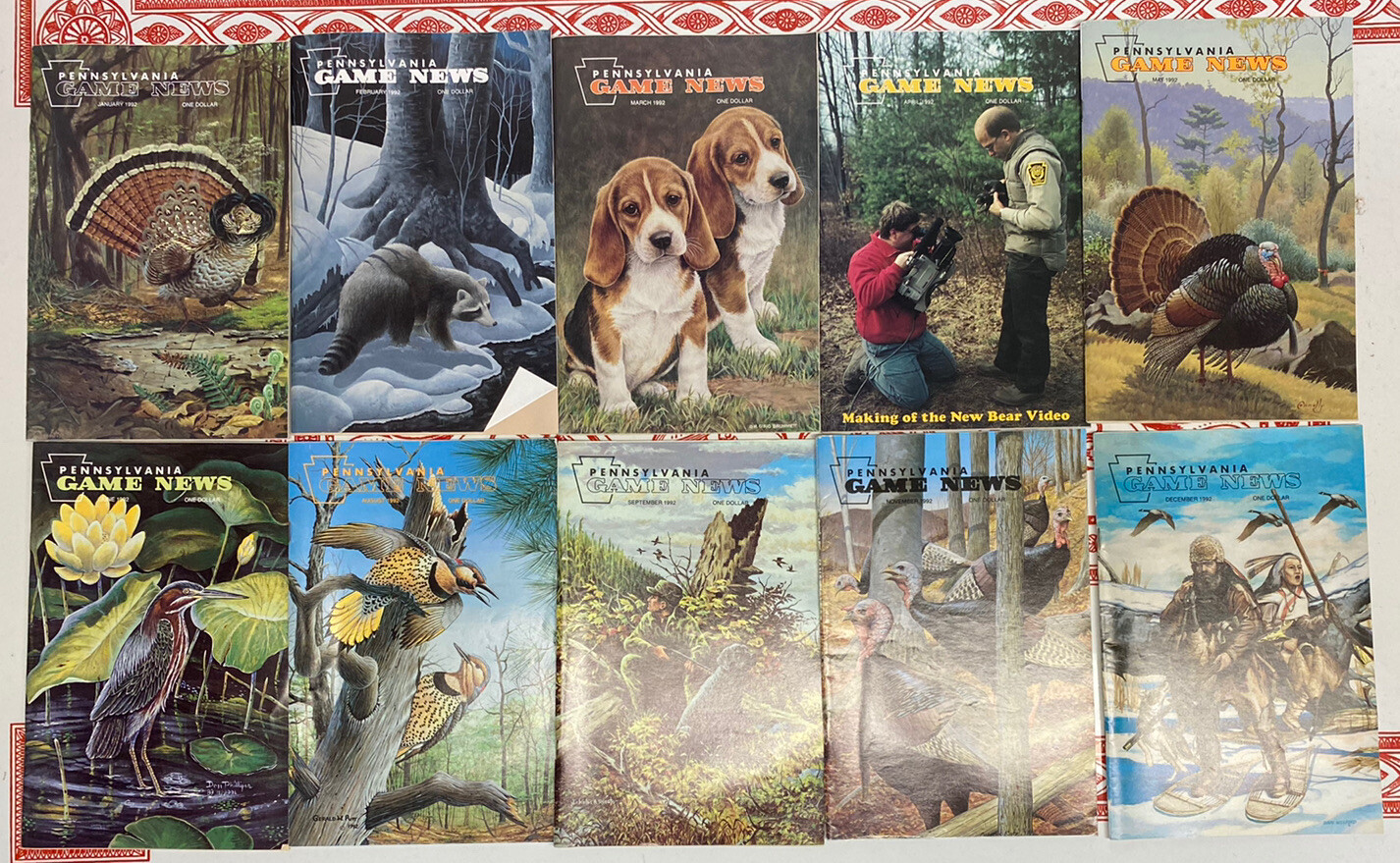 Lot Of 53 Pennsylvania Game News Magazines Vintage Hunting 68 88 89 92 ...