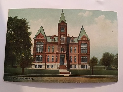 Newark Ohio High School Vintage Photo Postcard | eBay