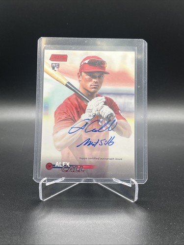 2023 Topps Stadium Club - Autographs Alex Call #SCBA-AC Red Foil /50 ...