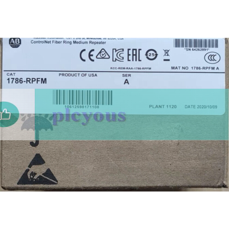 1786-RPFM New Factory Sealed A-B 1786-RPFM / A CONTROLNET FIBER MODULE | eBay