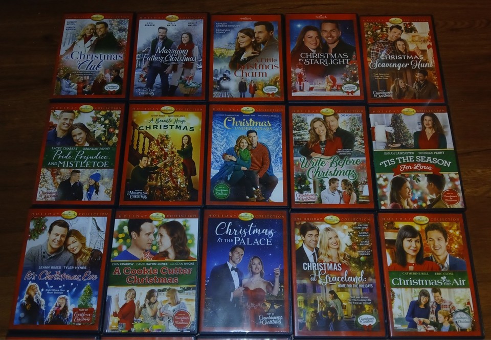 Hallmark Channel Christmas Movies DVD Lot of 25 | eBay