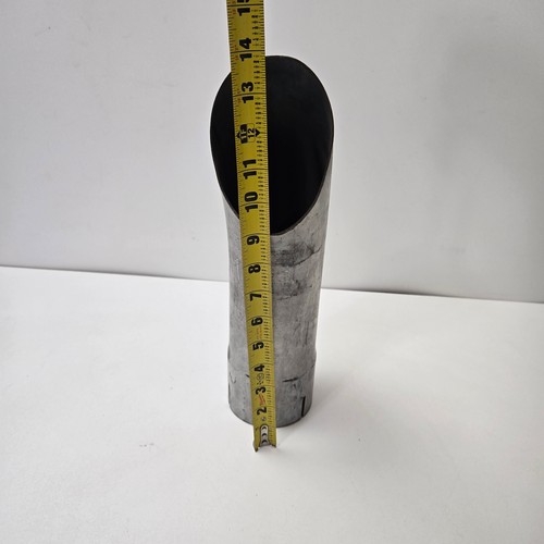 Stemco 221-0141 B2 Curved Exhaust Stack Galvanized Tail Pipe 3-1/2" ID ...