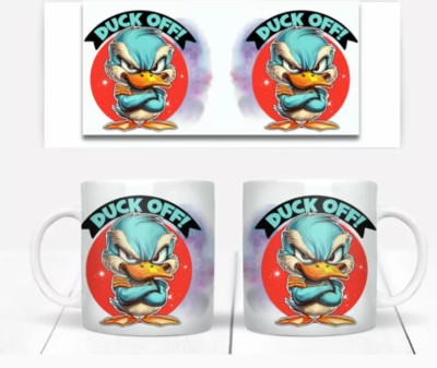 Duck Off Coffee Mug Funny Mugs | eBay
