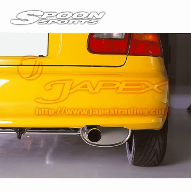 SPOON Tail Silencer Street Muffler for CIVIC TYPE R EK9 B16B 18030-EG6 ...