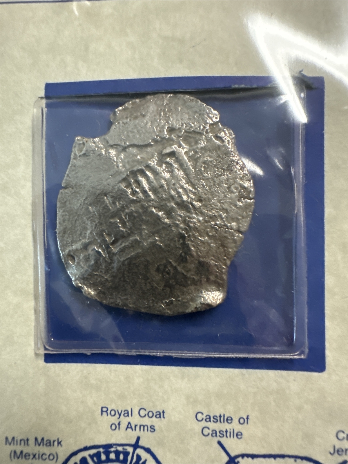 Concepcion 1641 shipwreck coin 8 reales RARE - Certified Good #57735 | eBay