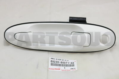6922060071A0 Genuine Toyota HANDLE ASSY, FRONT DOOR OUTSIDE, LH 69220 ...