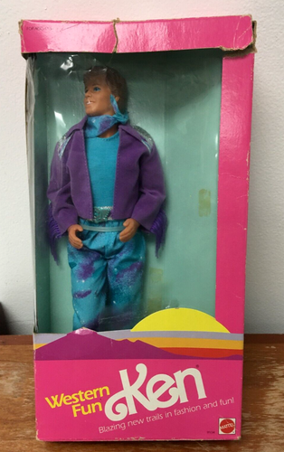 Barbie Western Fun Ken Doll 1989 Mattel No. 9934 for sale online | eBay