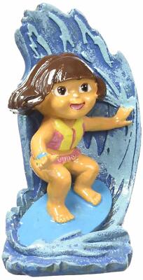 DRR22 Dora Riding a Wave, Dora the Explorer Fish Bowl, miniature garden ...