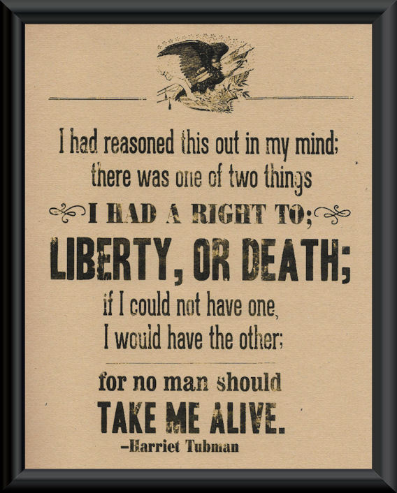 Harriet Tubman Reward Poster