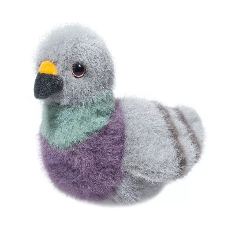 Parker 7" Pigeon Stuffed Animal Plush Bird Douglas Cuddle Toy Dove Doll ...