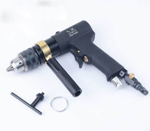 Industrial Air Drill Pneumatic Handle Grip Drilling Tapping Machine 1/2 ...