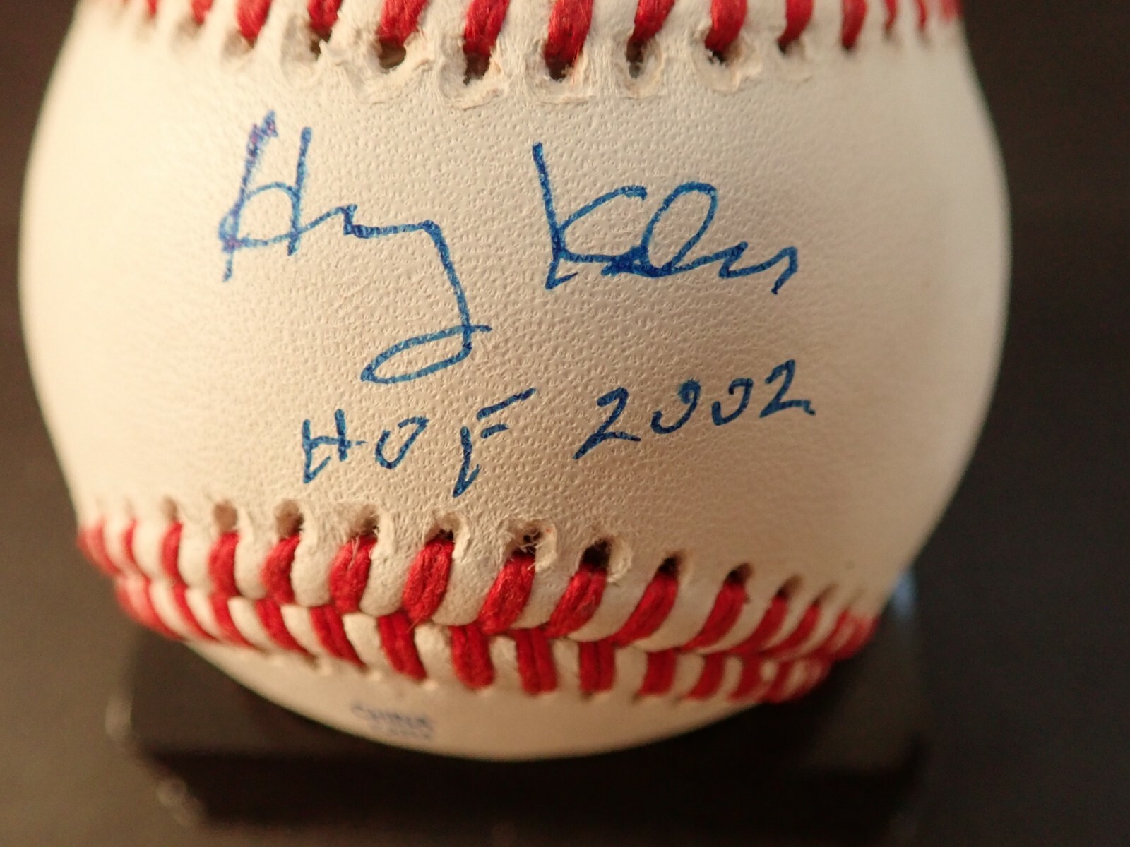 HARRY KALAS SIGNED "HOF 2002" BASEBALL PSA CERT #AI91501 | eBay