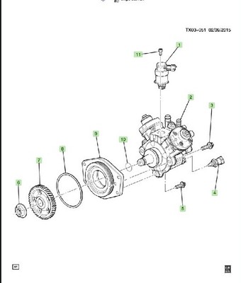 High Pressure Fuel Pump GM Genuine Parts 12661059 | eBay