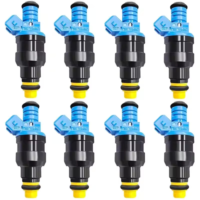 8pcs Genuine BOSCH 25LB Fuel Injectors OEM 0280150947 For Ford F250 ...