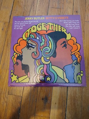 Jerry Butler And Betty Everett Together vintage soul Record Album Vinyl ...