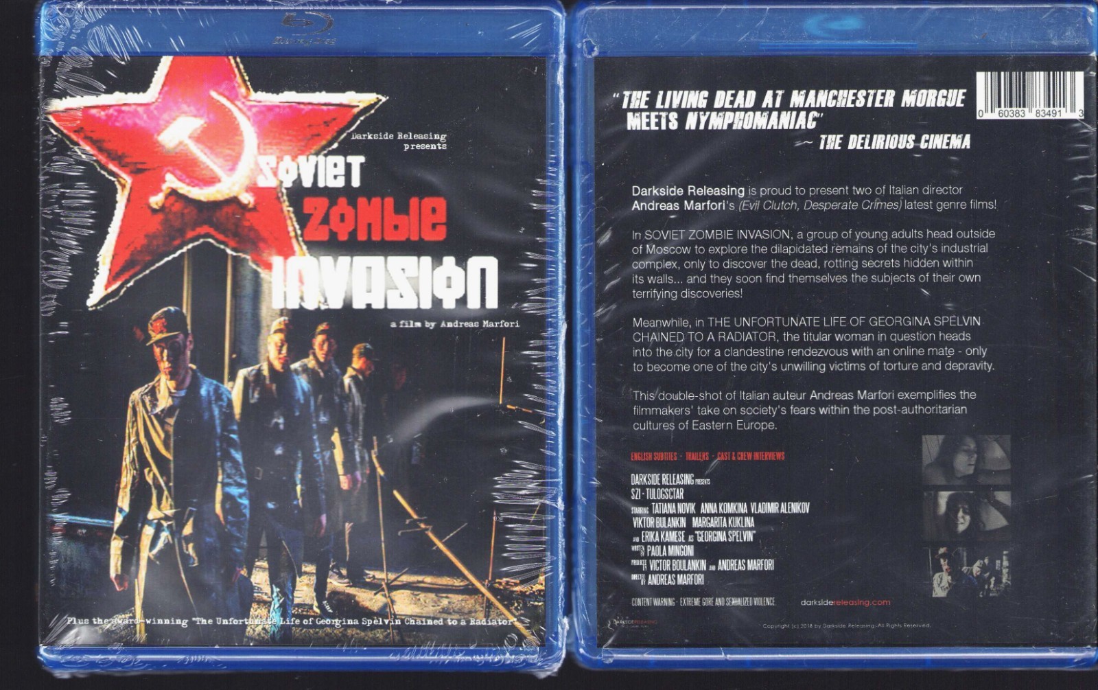 Soviet Zombie Invasion (Blu-ray) 2016 Gory Horror - New & Sealed | eBay