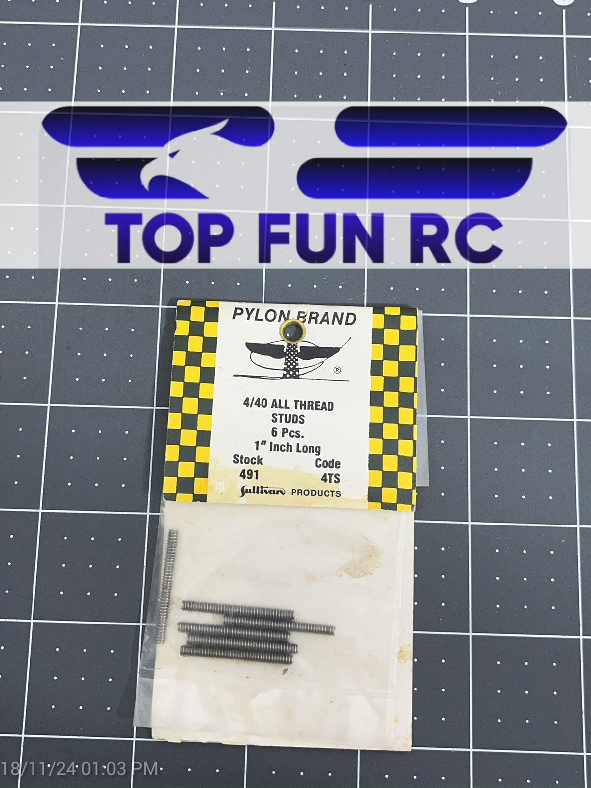 Pylon Brand 4/40 All Threaded Studs 1” Long | eBay