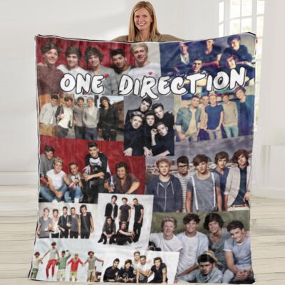 Blanket Gifts For One Direction Girls Men Boys Women Him Throw 50"x60 ...