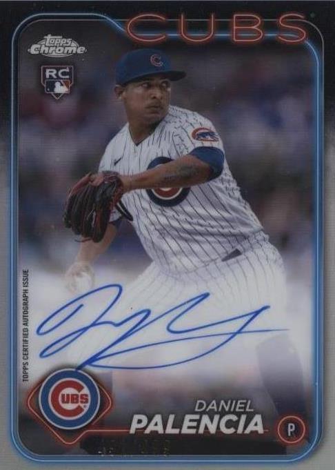 2024 Topps Chrome - Rookie Autographs Daniel Palencia #RA-DP Refractor ...