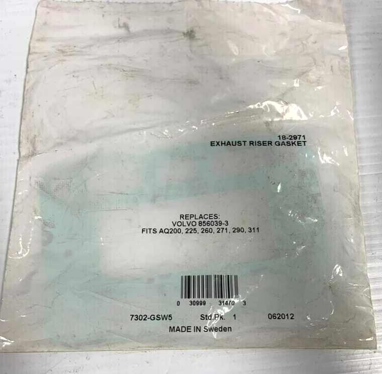 Sierra Exhaust Riser Gasket 18-2971 | eBay