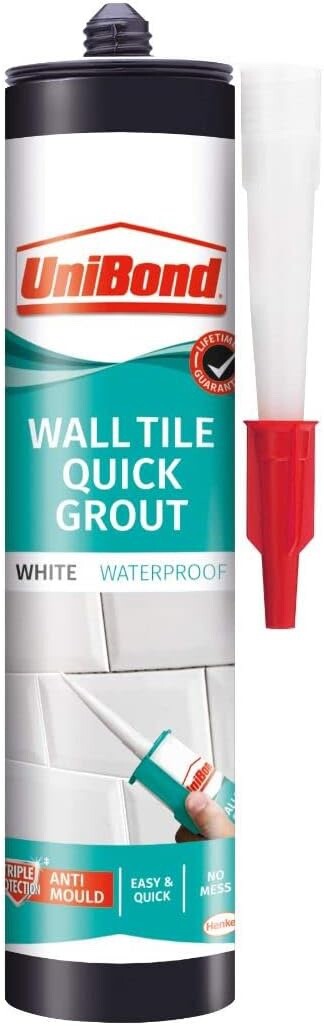 Unibond 1616660 Tile On Walls Antimould Ready Mix Grout UniBond