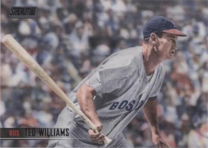 2021 Topps Stadium Club - Ted Williams #195 Black Foil for sale online ...