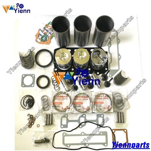 For Yanmar 3TN84-RJ 3D84N-2C 3TN84L-RB 3TN84 Engine Overhaul Rebuild ...
