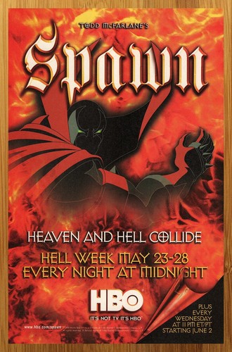 1999 HBO Todd McFarlane's Spawn Animated Series Print Ad/Poster TV ...