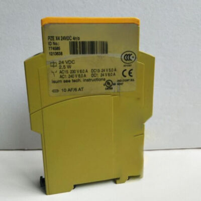 Safety Relay 24VDC 4n/o For pilz 774585 PZE X4 | eBay