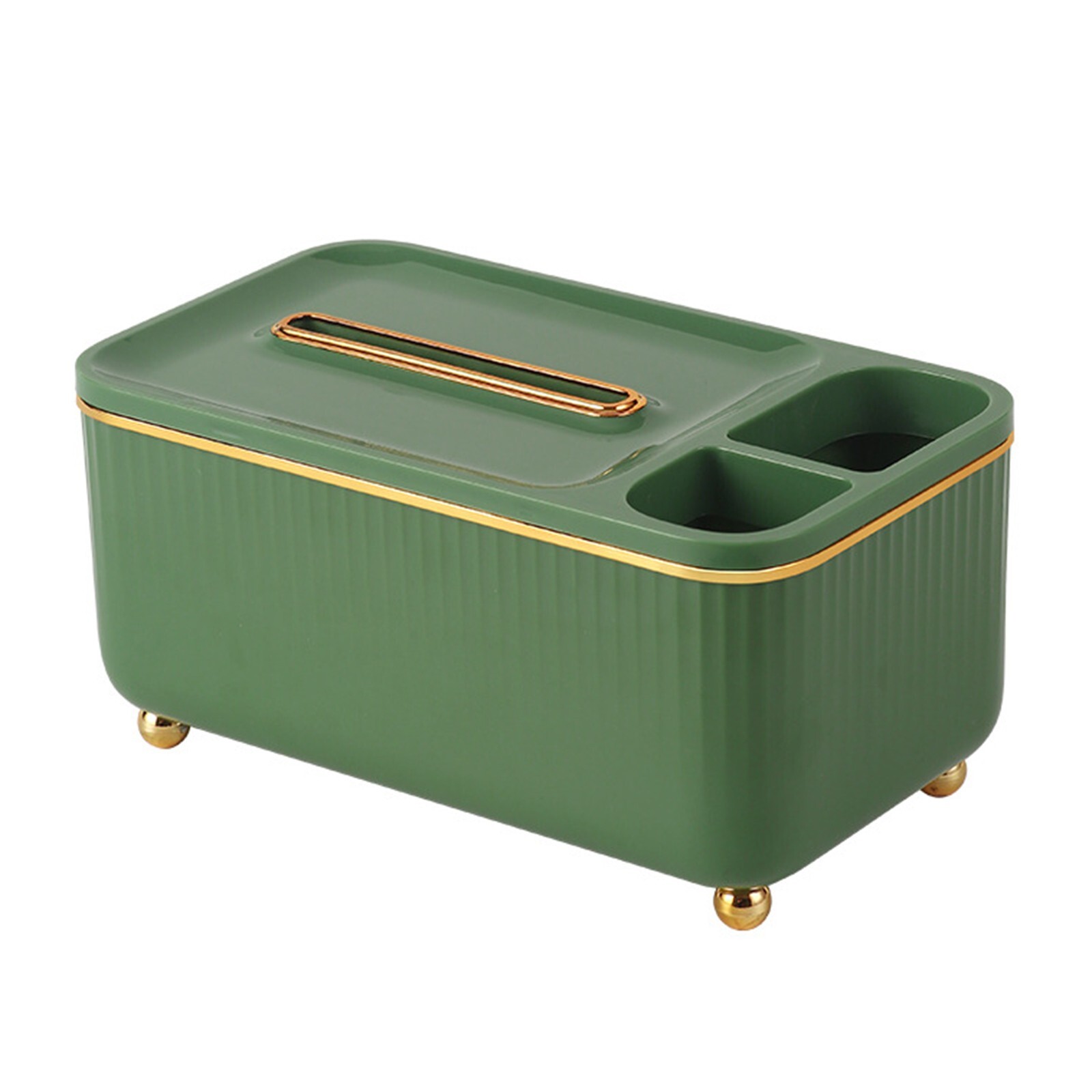 22x12x11cm/8.66x4.72x4.33inch Tissue Holder Green/White/Blue ...