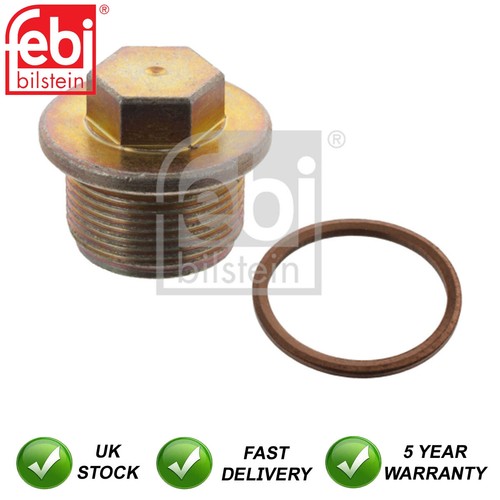 Oil Sump Plug Febi Fits VW Transporter LT Passat Audi A4 A6 Cabriolet ...
