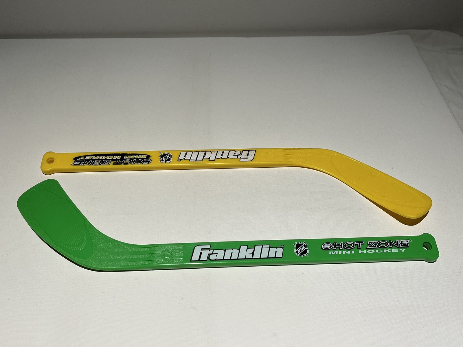 Franklin Mini Hockey NHL Shot Zone 2- Player 2-Hockey Sticks One Left ...