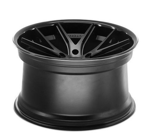 19" FERRADA FR2 BLACK CONCAVE WHEELS RIMS FITS HONDA ACCORD CIVIC 19X8 ...