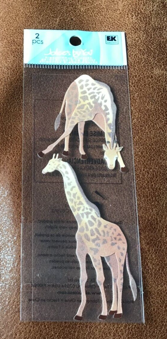 JOLEE'S 3D Embellishment Handmade Stickers GIRAFFES 2009 * | eBay